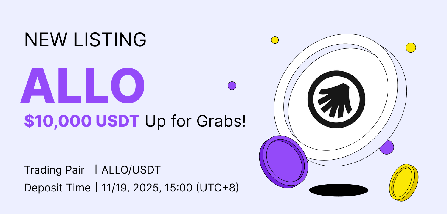 Echobit Announces the Listing of ALLO/USDT Spot Trading Pair, Deposit ...